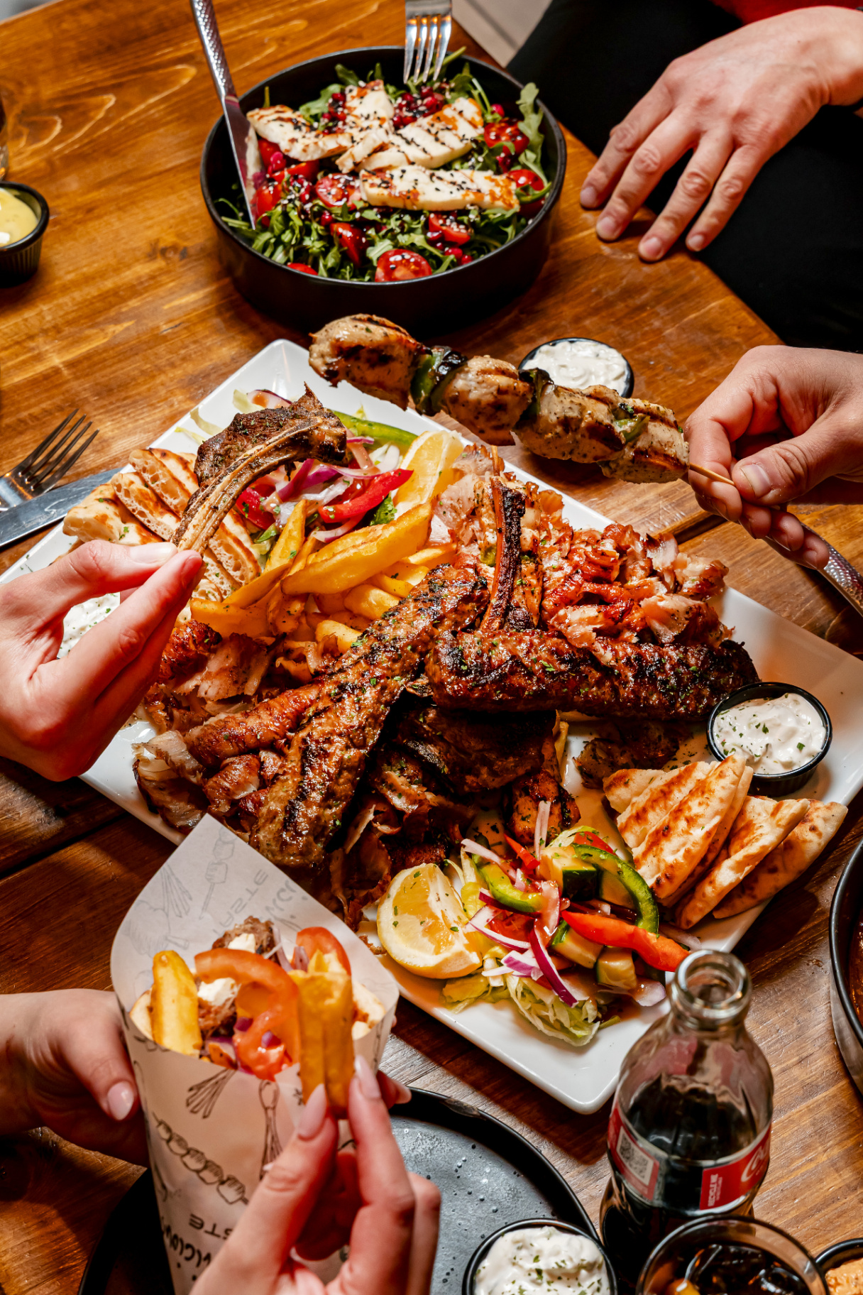 Pitta Fan | Authentic Greek Street Food in Leeds Oakwood