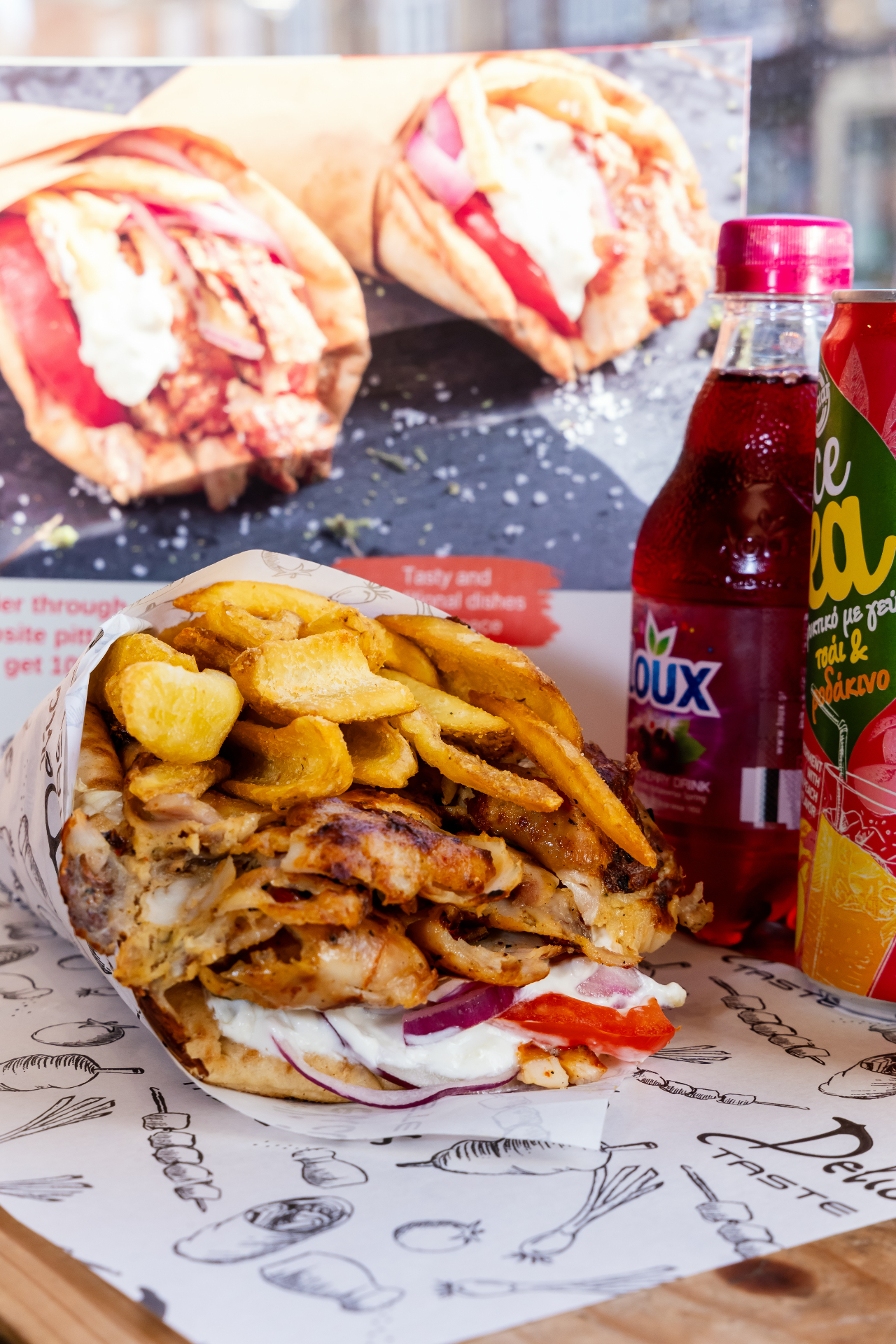 Pitta Fan | Authentic Greek Street Food in Leeds Oakwood